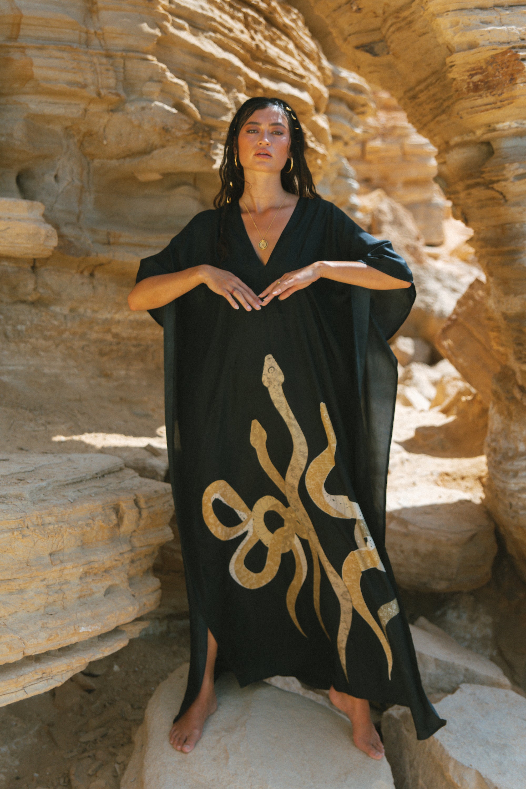 Fara Cami Silk Fawn Tie Dye | Tie Dye Cream Silk Camisole | FARA ...